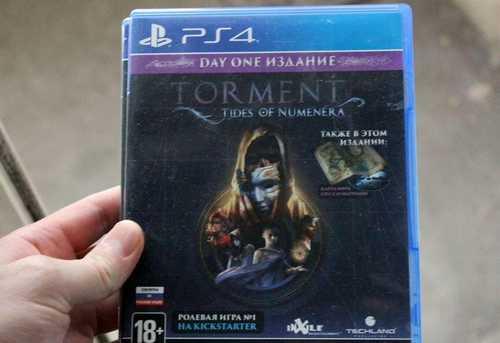 Диск PS4 Pro Torment: Tides of Numenera