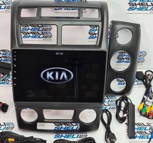 Магнитола S6GT Kia Sportage 2 2007-09 8 ядер 6/128