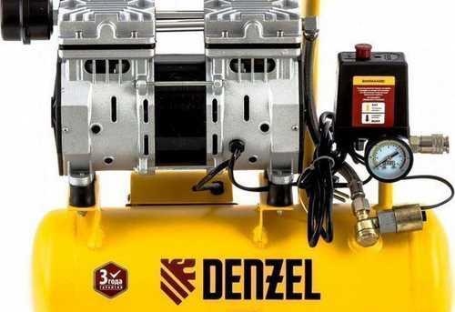Компрессор Denzel DLS650/10 малошумный 650 Вт