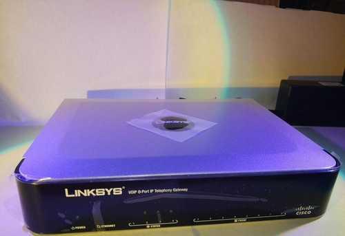 Телефонный VoIP/SIP шлюз Cisco (Linksys) SPA8000