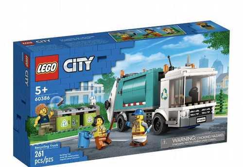 Lego city 60386 Мусоровоз Новый Оригинальный