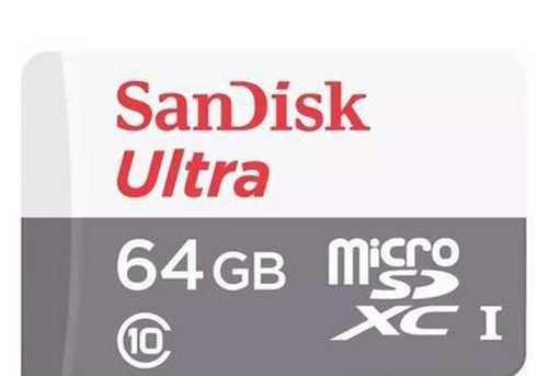 Карта памяти MicroSD 64 gb