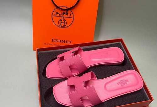 Шлепки Hermes