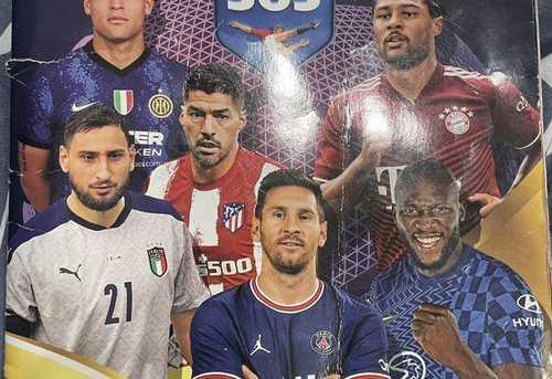 Наклейки для футбольного журнала FIFA365 2022 года