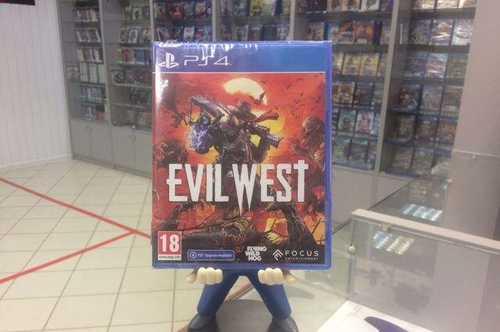 Игра на диске Evil West PS4 Sony Playstation 4