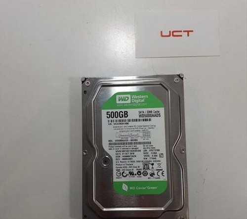 Жесткий диск 3.5 WD Green WDC WD5000aads 500Гб