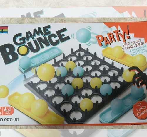 Настольная игра Game Bounce, прыгающие шарики