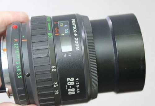 2) Pentax-F Zoom 28-80mm f/3.5-4.5