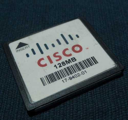 Карта памяти CF CompactFlash 128Mb Cisco