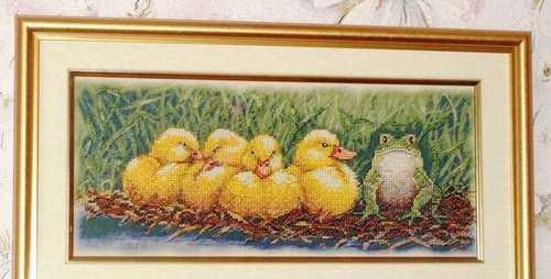 Вышитая картина Dimensions 03233 What an Ugly Duck