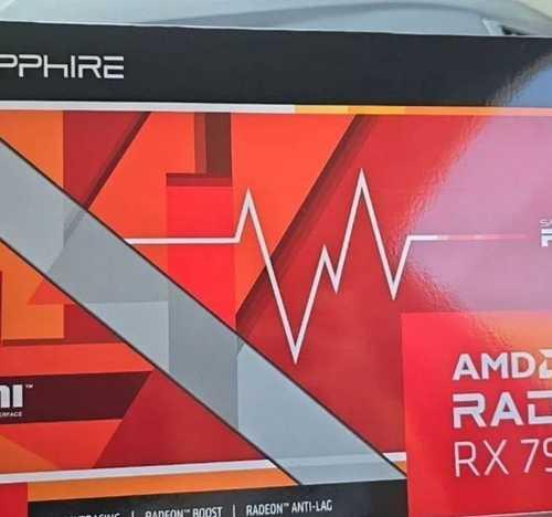 Видеокарта amd sapphire 7900xtx 24gb pulse