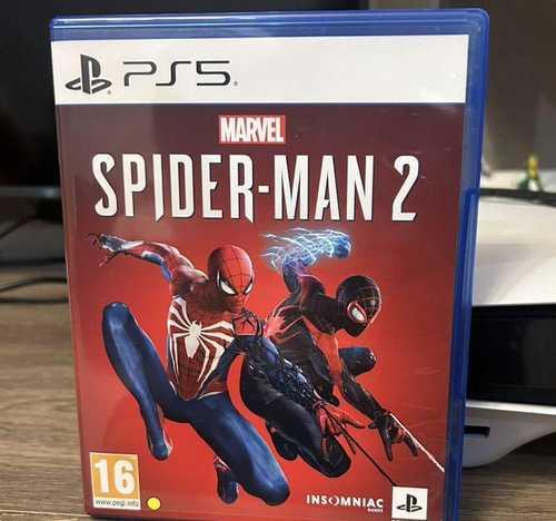 Spider man 2 ps5 диск на русском