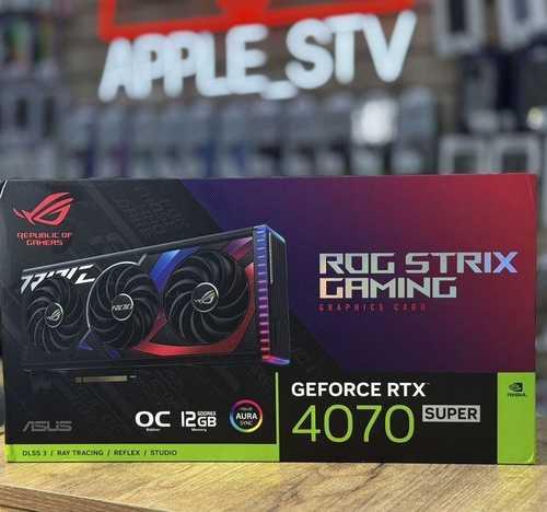 Видеокарта asus Rog Strix Gaming RTX4070 Super 12G