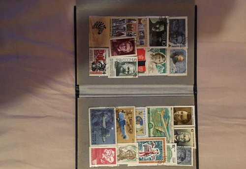 Почтовые марки СССР, Куба, Монголия