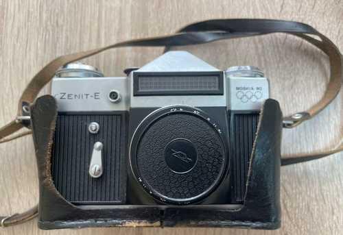 Плёночный фотоаппарат "Зенит-Е" Олимпиада-80