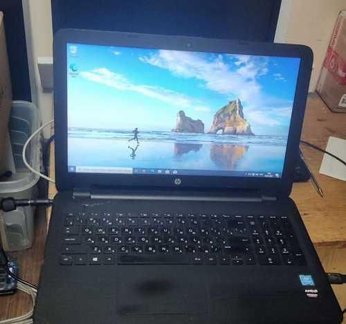 15.6" HP 15-ay030ur, Pentium, RAM 4ГБ, 120 ГБ, Radeon R5 M430 2 ГБ