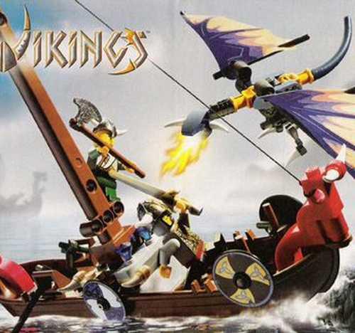Lego Vikings 7016 и 7015 (недокомлект)