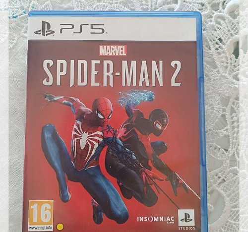 Spider man 2 ps5 диск бу