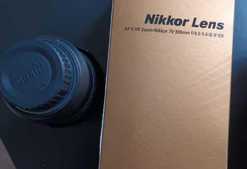 Объектив Nikon 70-300mm 4.5-5.6G ED-IF AF-S VR