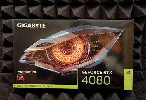 Gigabyte GeForce rtx 4080 (новая, рст, чек)