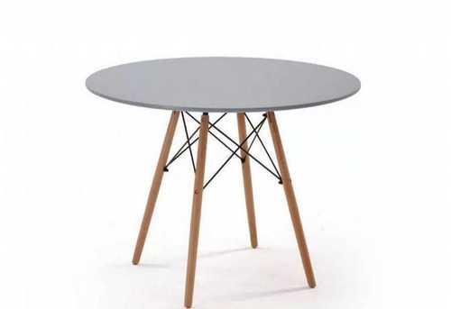 Обеденный стол eames, серый, 80см