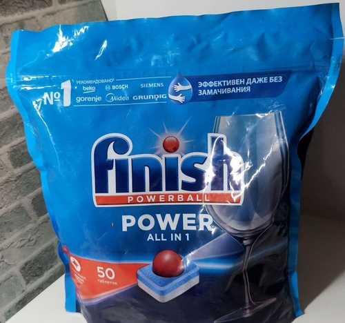 Таблетки для посудомойки finish power