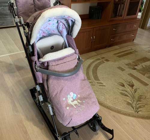 Санки коляска Nika kids