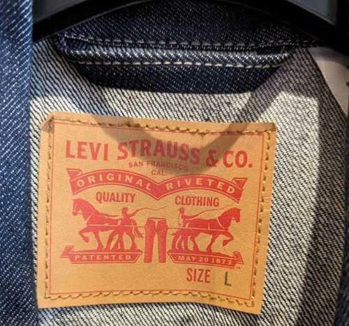 Джинсовая куртка мужская Levis