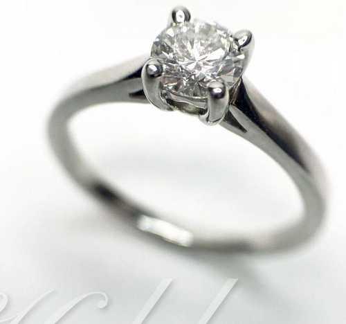 Кольцо Piaget с бриллиантом 0,52 ct GIA