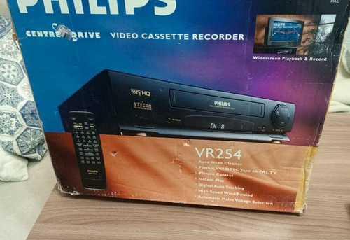Видиоманитофон philips VR-254 vidio kasete rekord