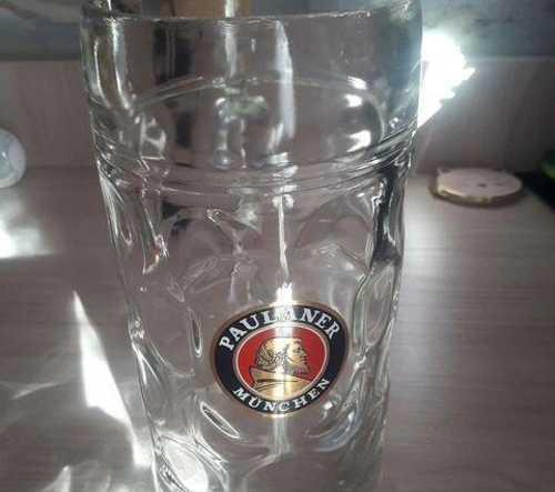 Кружка пивная Paulaner