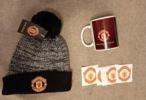 Ночник, шапка, кружка, стикеры Манчестер Юнайтед