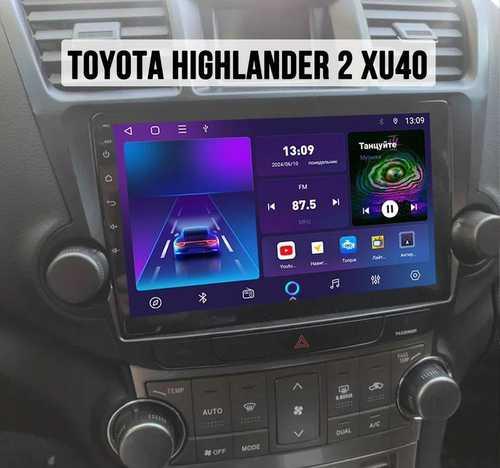 Магнитола Toyota Highlander 2 XU40 4/64