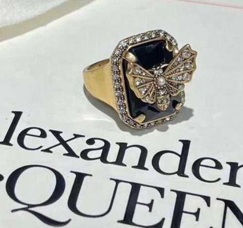 Alexander mcqueen кольцо