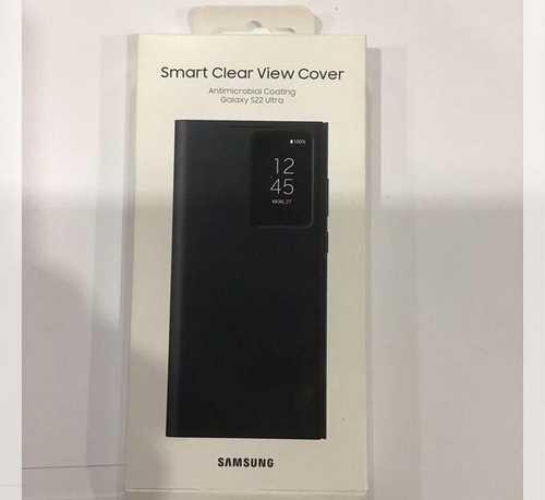 Чехол Samsung для Galaxy S22 Ultra, Smart Clear