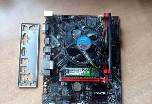 Core i5-8400 BOX/Gigabyte B360M/DDR4 16Gb/WD240 m2