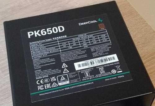 Блок питания deepcool PK650D
