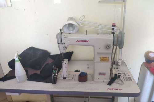 Колонковая швейная машина aurora-6810