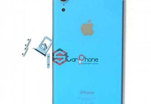 Корпус iPhone XR, синий (CE)