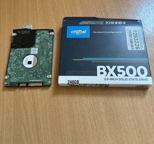 Crucial 240 гб Внутренний SSD-диск BX500