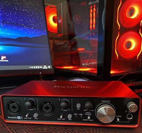 Звуковая карта focusrite 2i4 2rd gen