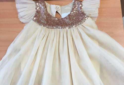 Платье для девочки 68-74