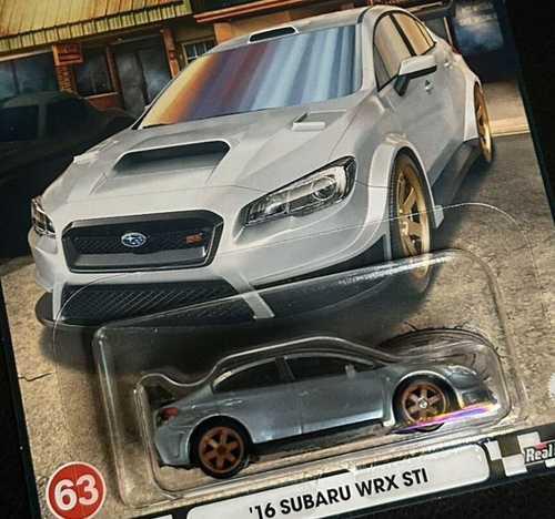 Hot Wheels Premium, Boulevard 63 16'Subaru WRX