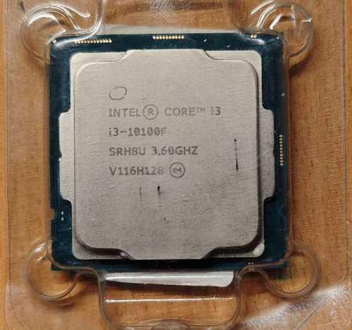 Процессор intel core i3 10100f