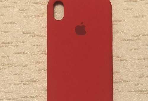 Чехол silicone case на iPhone XR