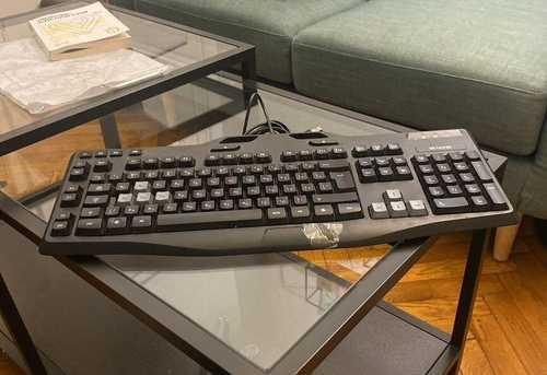 Игровая клавиатура с подсветкой Logitech G105
