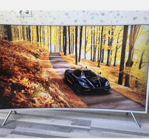 Телевизор samsung 4K-UHD SMART гнутый