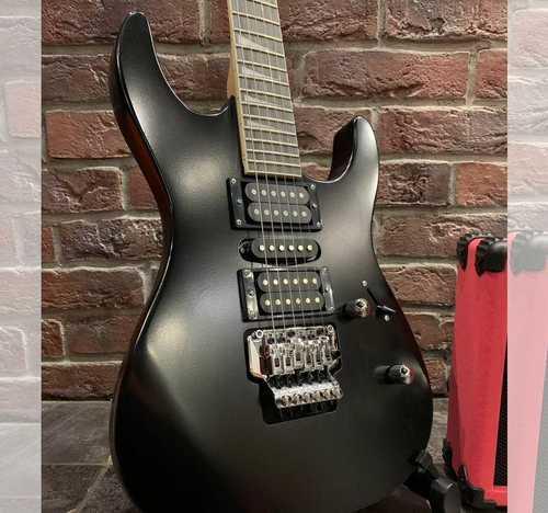 Электрогитара с Floyd Rose HHS + Стильный Комбик