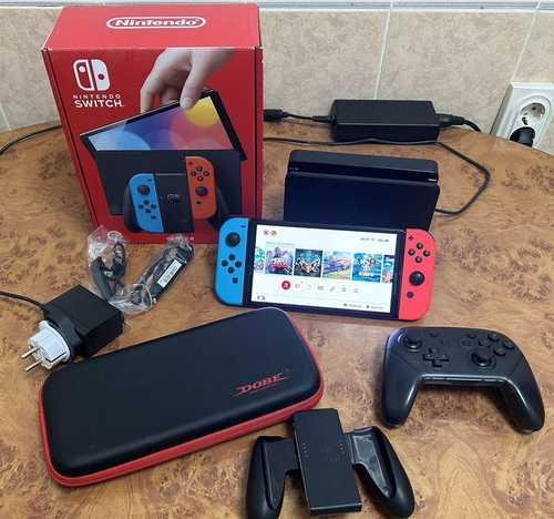 Nintendo switch oled с играми