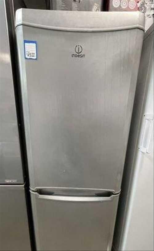 Холодильник indesit серебристый 167см Доставка